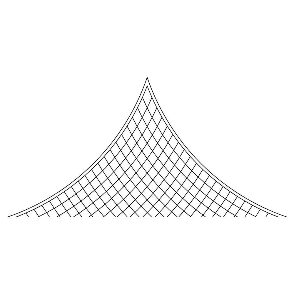 Curvilinear Triangle Shape